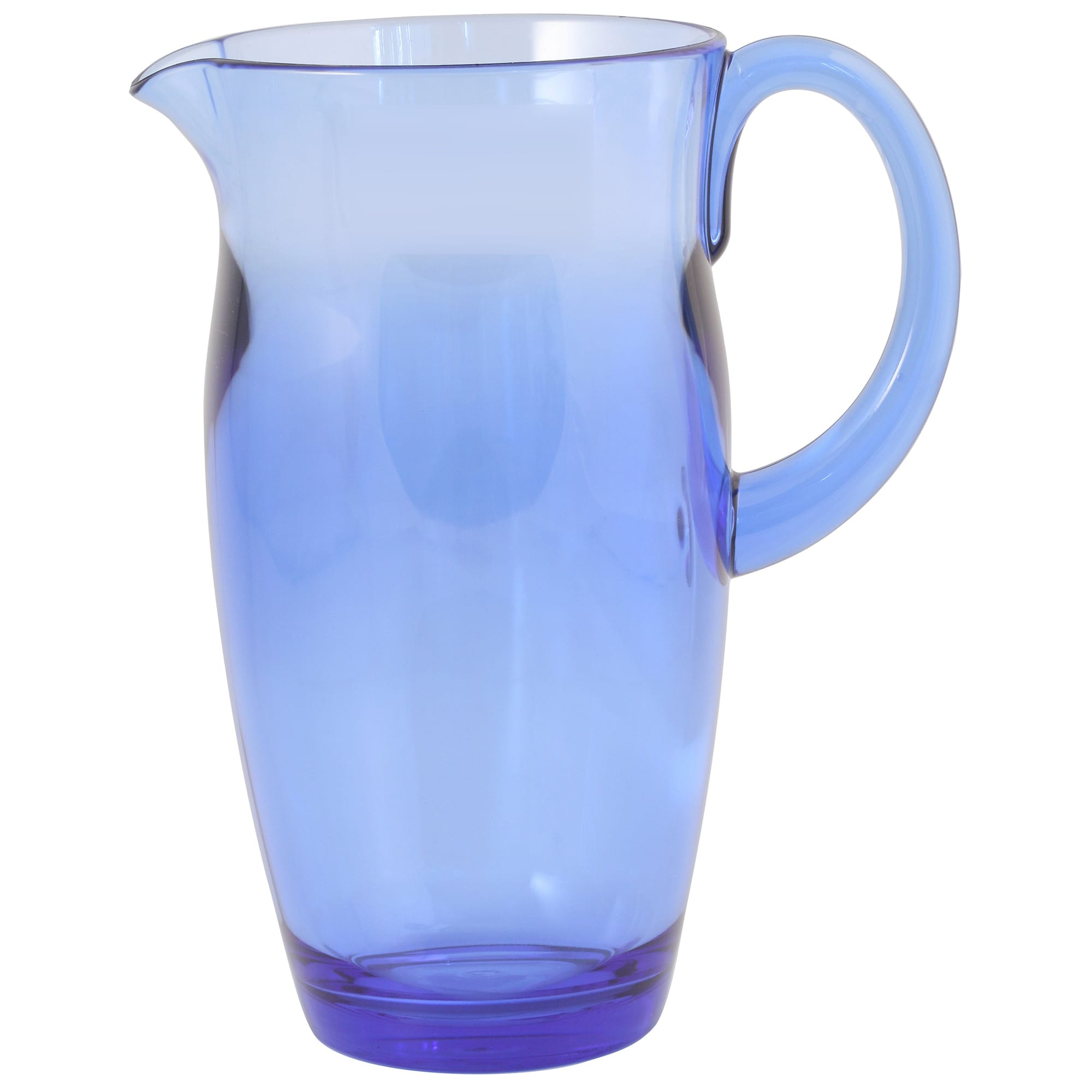 Strahl 700143 Da Vinci 1.6 Qt Pacific Blue Plastic Pitcher - 3 / CS ...