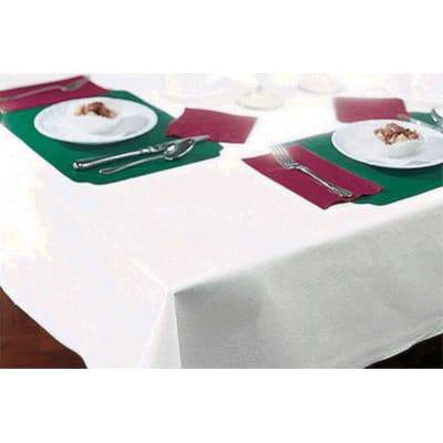 Hoffmaster 210401 Linen-Like 50" x 54" Table Cover - 48 / CS | Wasserstrom