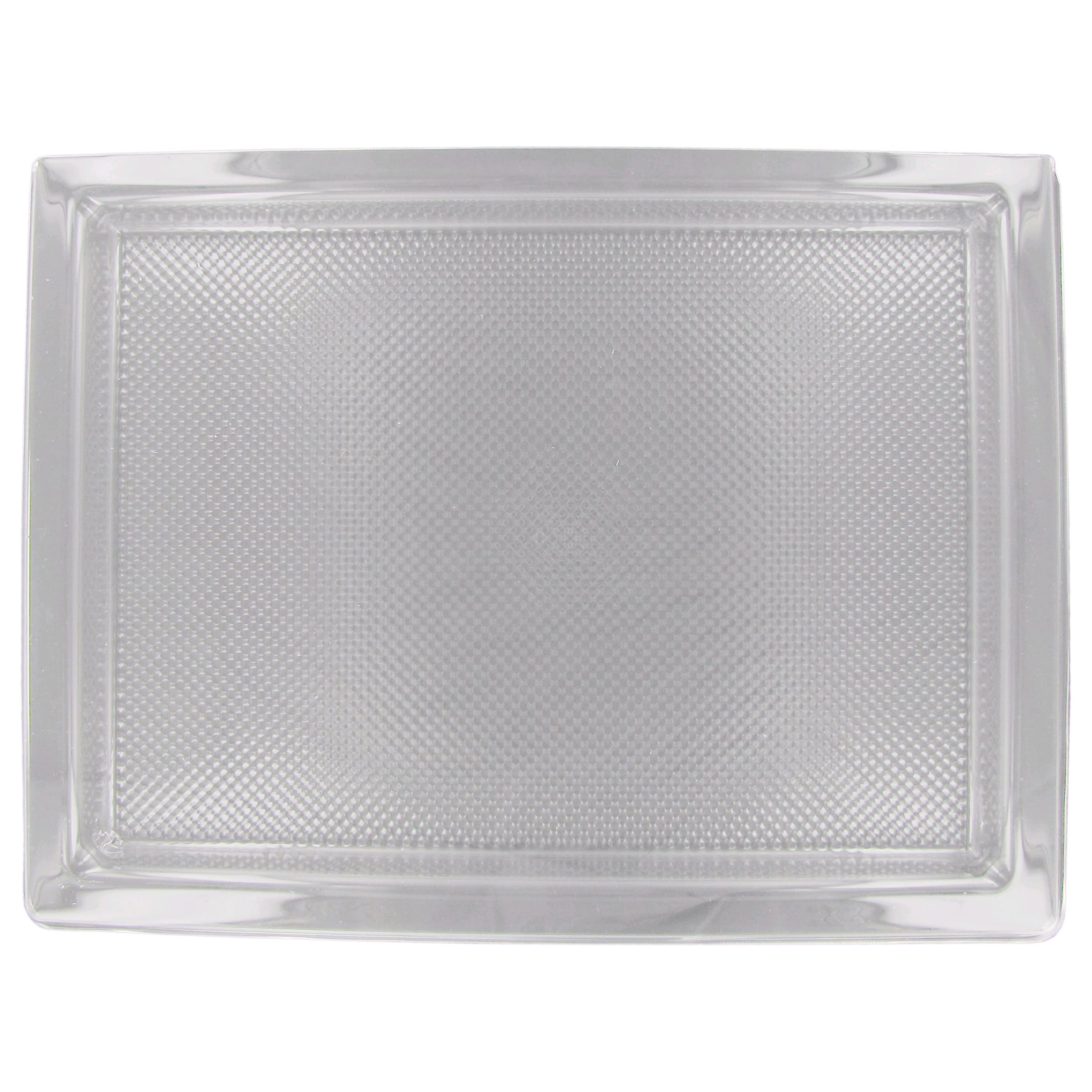 Sample Dome® 12X16ACRYLIC Clear Rectangular Sampler Tray | Wasserstrom