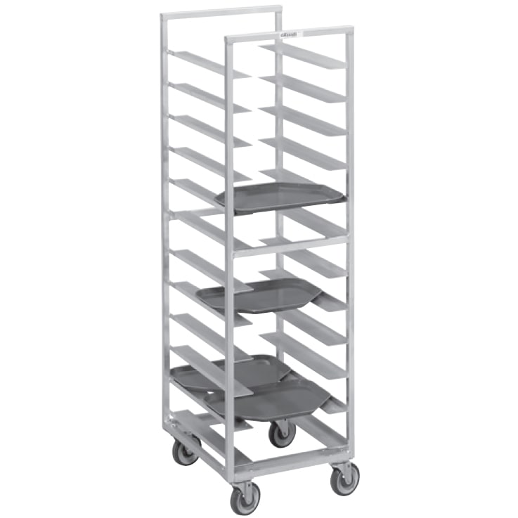 Channel Cafeteria Tray Rack, Holds (24) 14" X 18" Trays | Wasserstrom