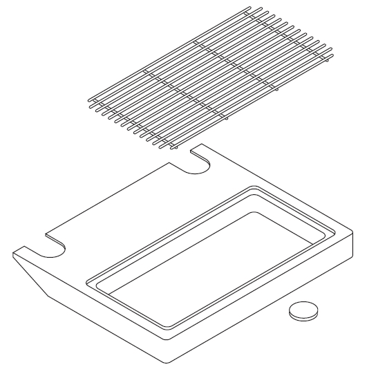 BUNN® 26830 Drip Tray Kit for Single STD & SH Coffee Brewers | Wasserstrom