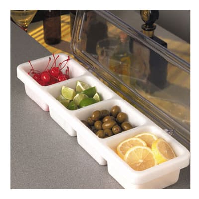 American Metalcraft 1-Piece 4 Compartment Condiment Dispenser | Wasserstrom