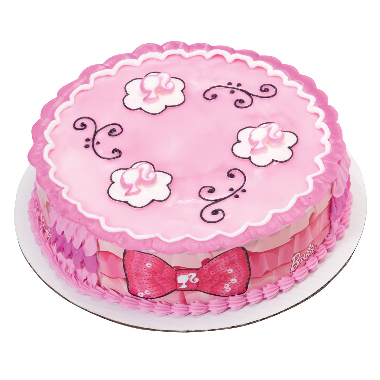 DecoPac 15167 Barbie Ruffles & Bows Designer Prints - 6 / BX | Wasserstrom