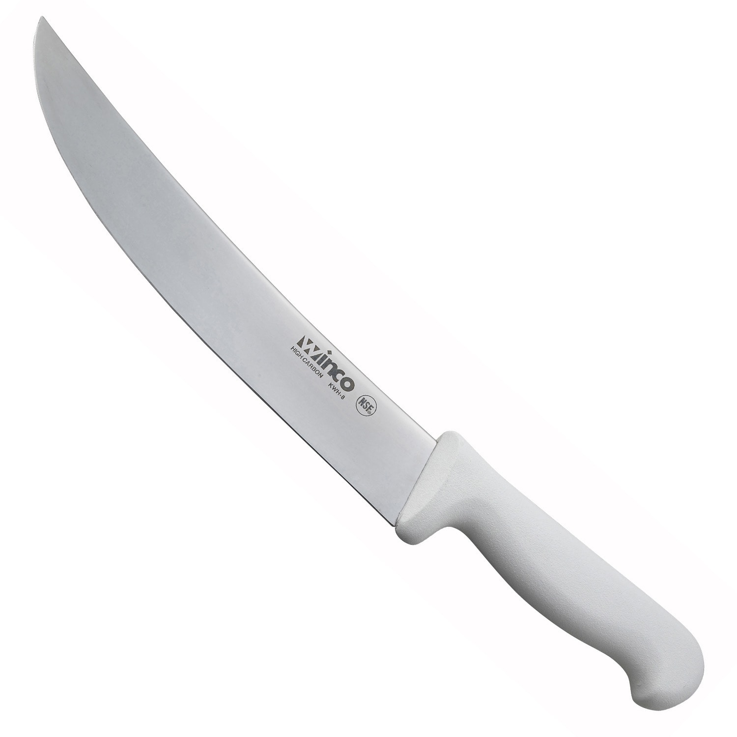 Winco™ KWH-8 9.5" Cimeter Steak Knife | Wasserstrom