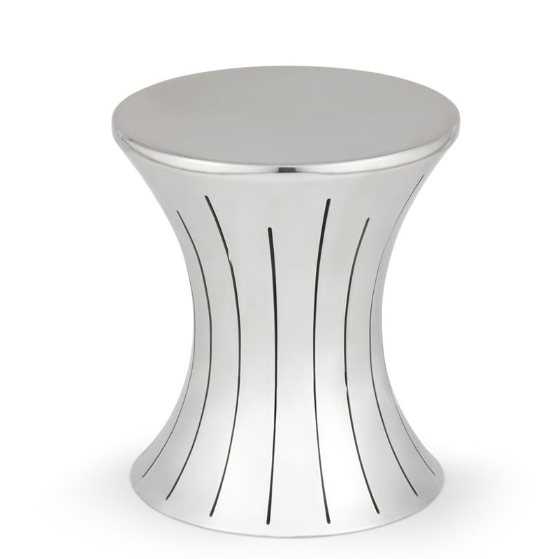 Vollrath® 46018 Stainless Steel 9" Hourglass Buffet Riser | Wasserstrom