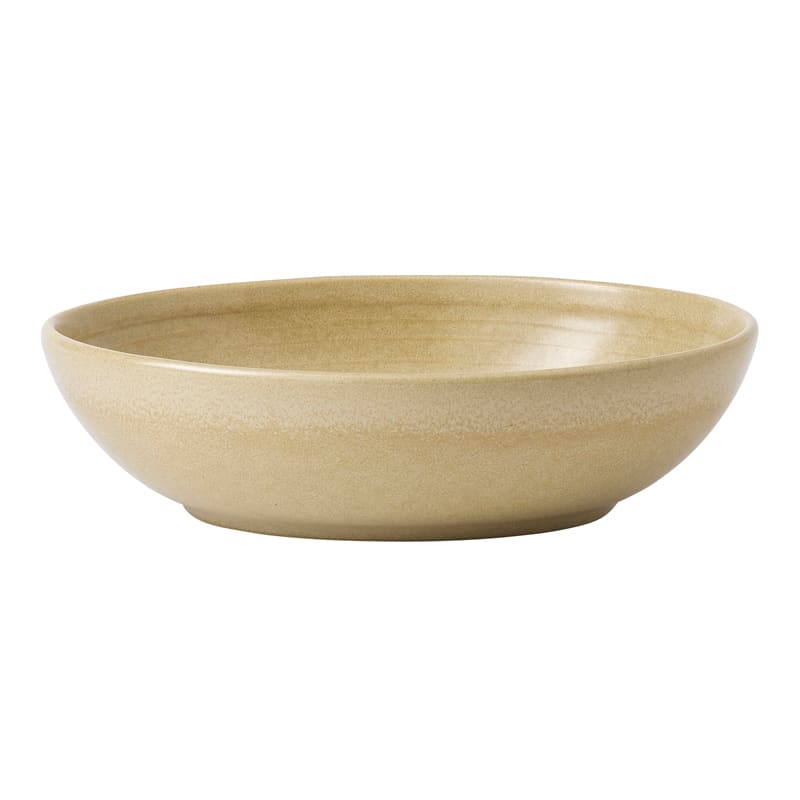 Dudson 4EVS415RV Evo Sand 35 Oz. Deep Oval Bowl - 6 / CS | Wasserstrom