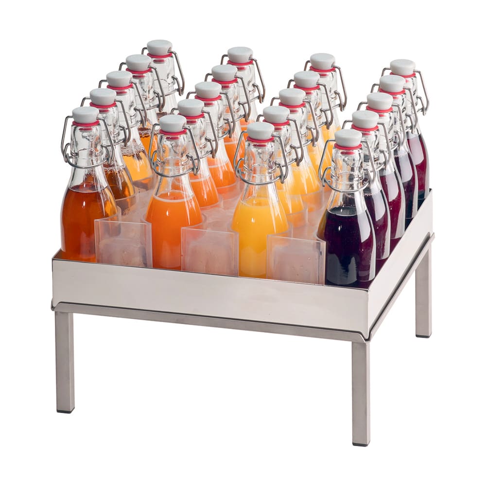 Frilich RB639E001 Carafine Coterie Beverage Platform Set w/ 20 Bottles ...