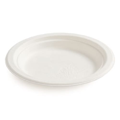 Hoffmaster 760000 Earth Wise® 6" Round Plate - 1000 / CS | Wasserstrom