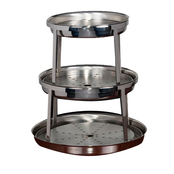 Williamsburg Metal 5850JX00 3-Tier Seafood Stand Set | Wasserstrom