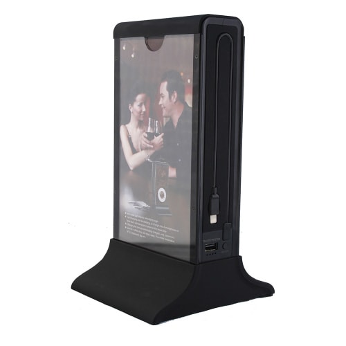 Portable Charging Solutions PCS-0202-BK USB / Cable Table Top Charger ...