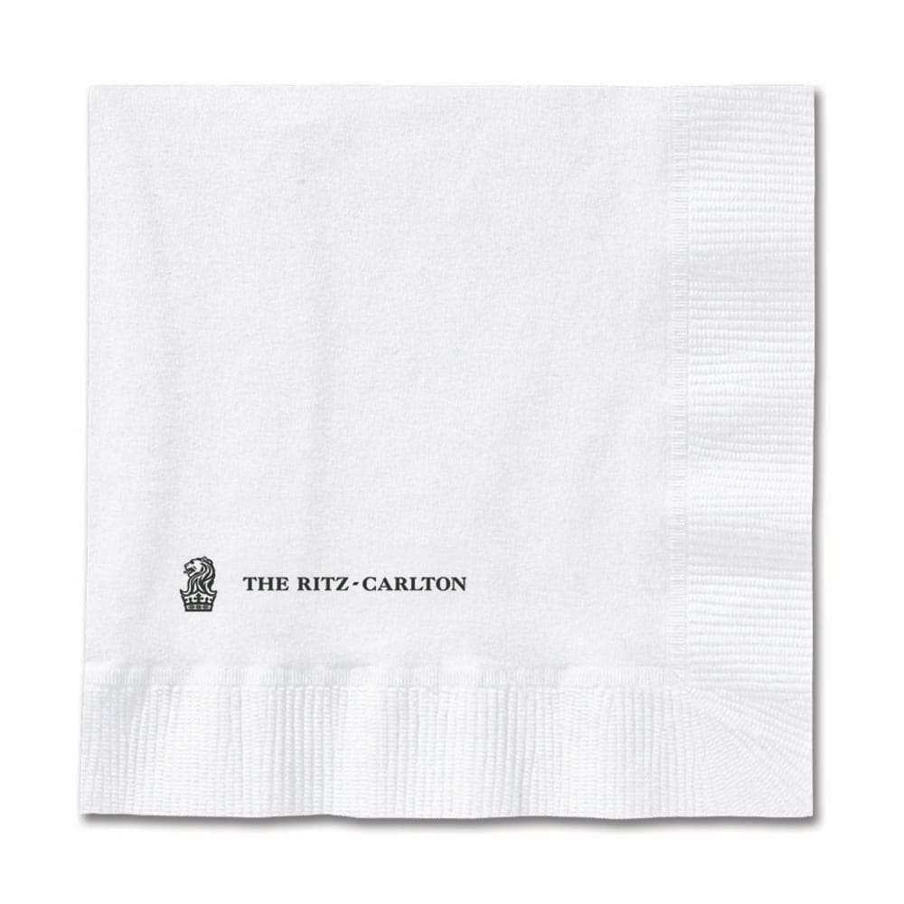 Hoffmaster 46220 10" x 10" 3 Ply Beverage Napkins- 2400 / CS | Wasserstrom