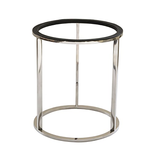 Craster BU_RR6103 Tilt Stainless Steel Tall Round Riser | Wasserstrom