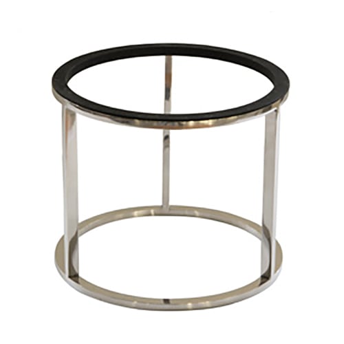 Craster BU_RR6102 Tilt Stainless Steel Medium Round Riser | Wasserstrom