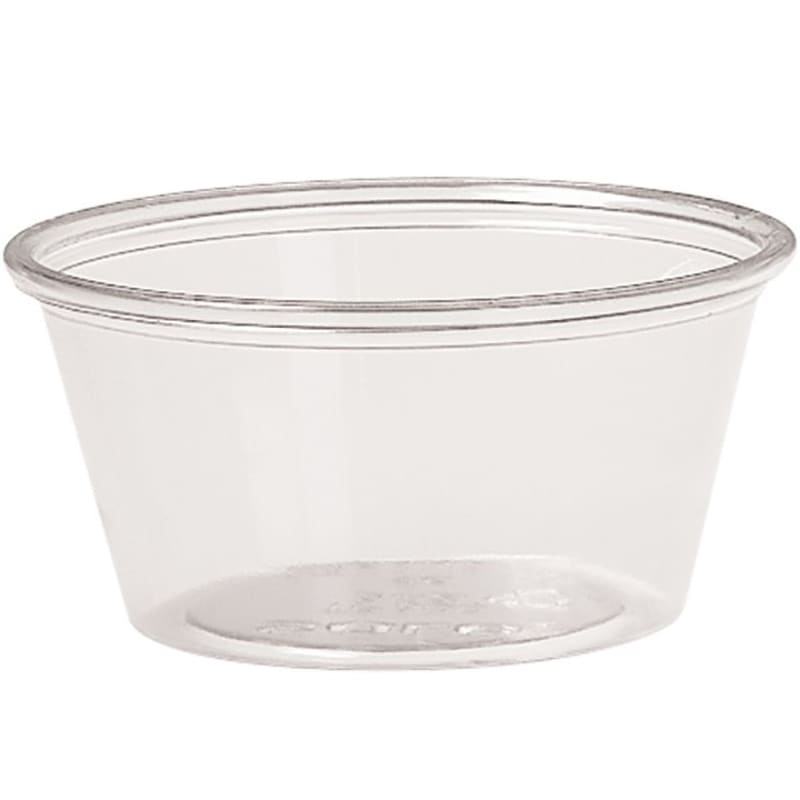 Solo® TH200-0090 PET Plastic 2 Ounce Portion Cup - 2500 / CS | Wasserstrom