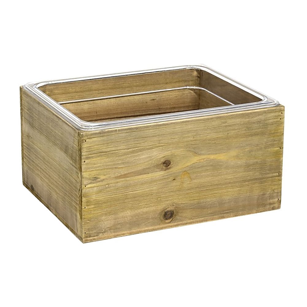 FOH BHO148NAW20 Rustic Wood 6.5 In Deep Half Size Housing Set - 2 / CS ...