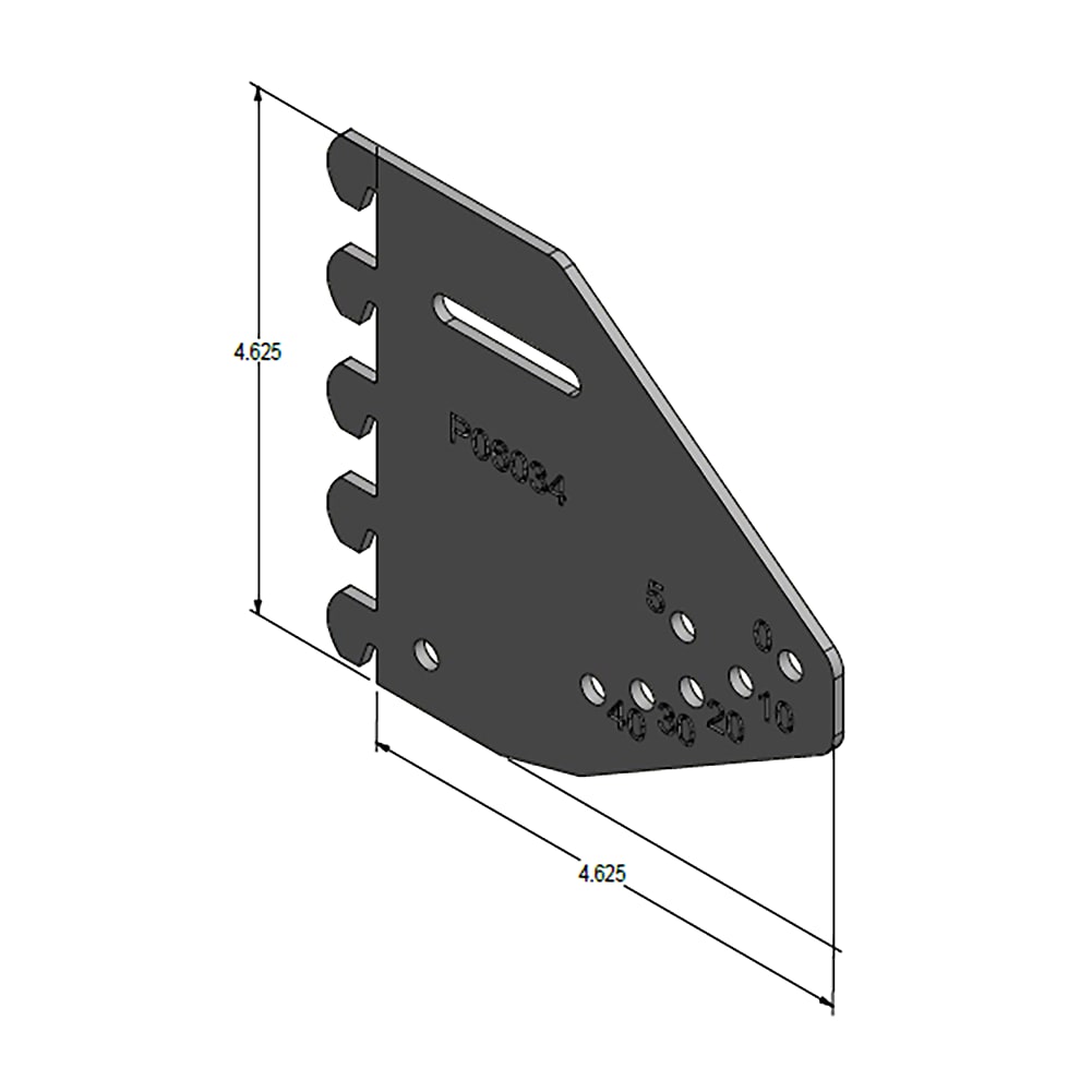Carlson AirFlo 000019880 Black Non-Hi 6 Position 5T Bucket Stub ...