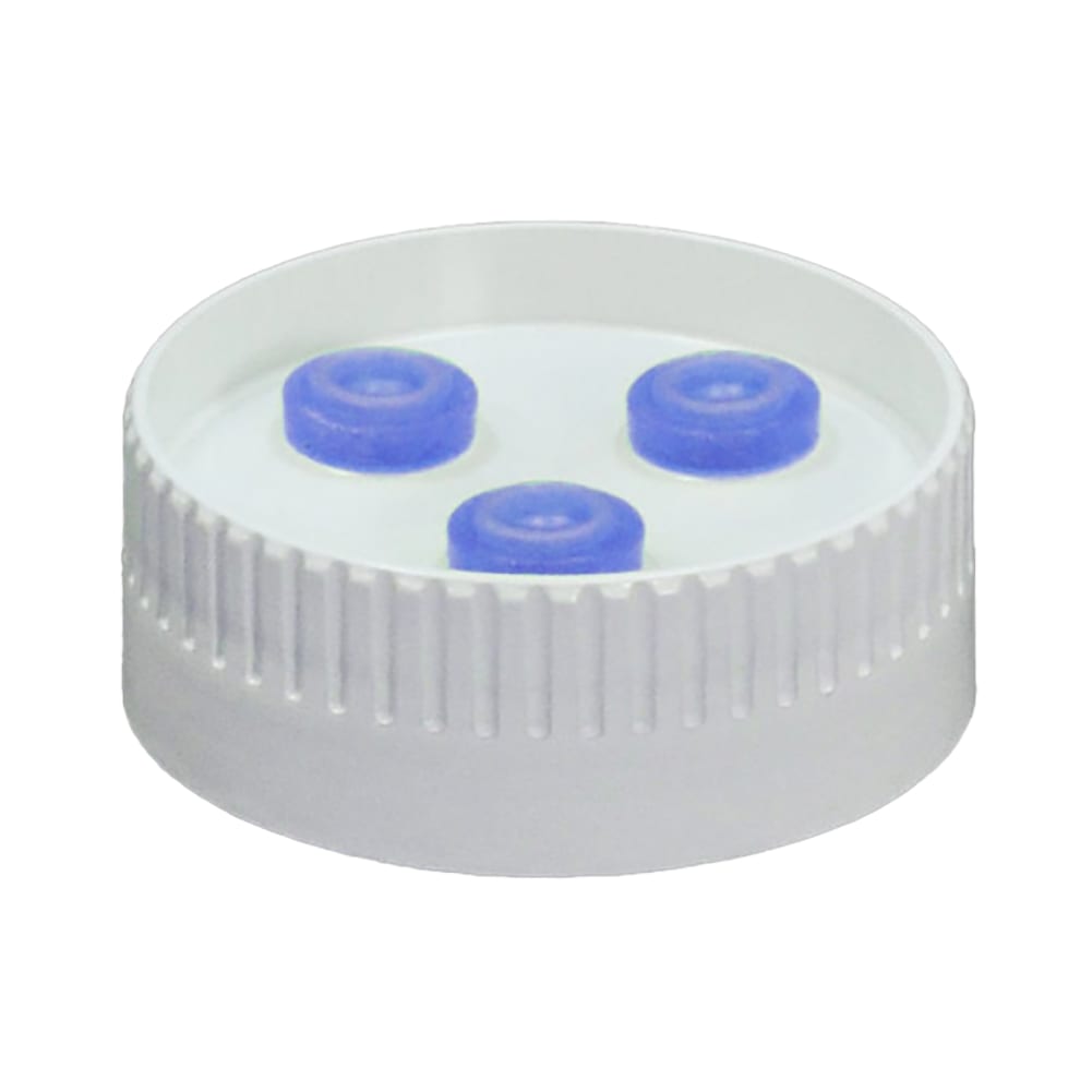 FIFO GBC3-300-6 Blue 3-Hole Large Bottle Cap for Sauce Gun - 6 / PK ...