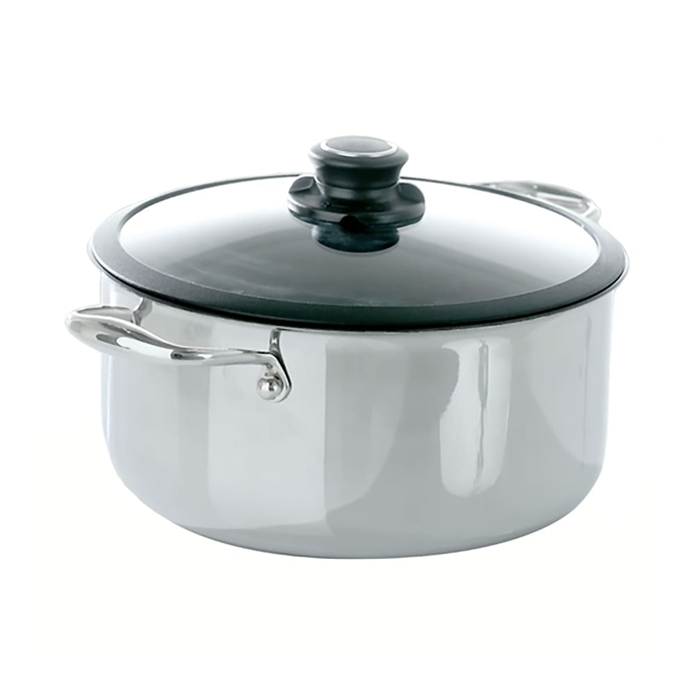 Frieling BC528 Quick Release 7.5 quart Stock Pot with Lid | Wasserstrom