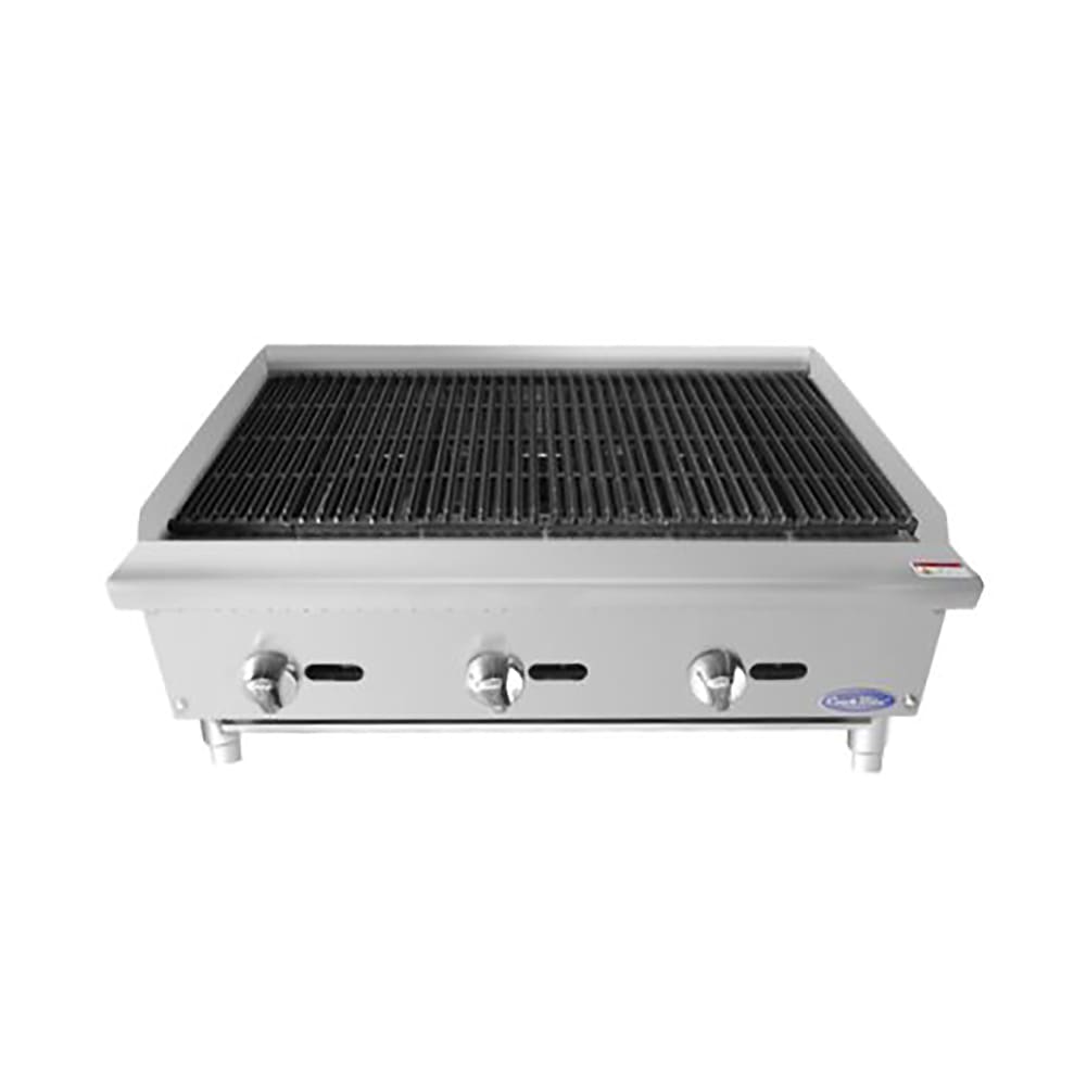 Atosa ATRC-36 CookRite 36"W HD Natural Gas Countertop Charbroiler ...