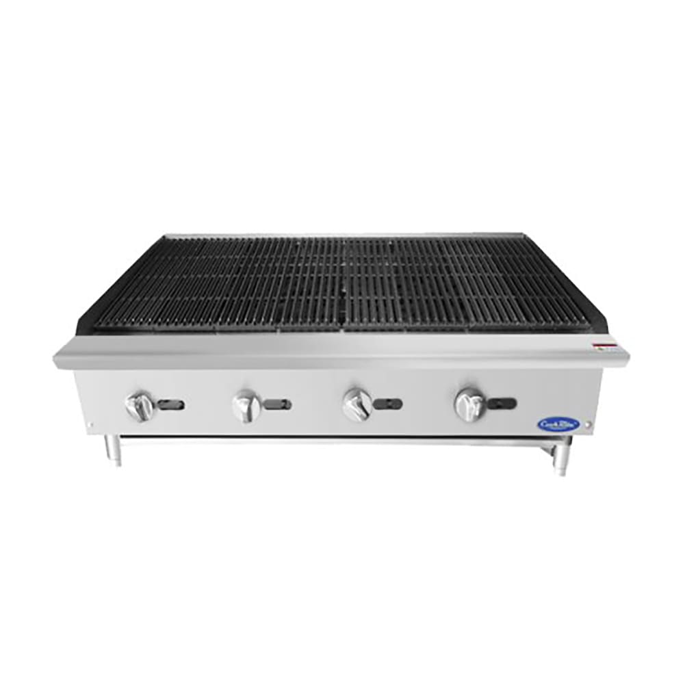 Atosa ATRC-48 CookRite 48"W HD Natural Gas Countertop Charbroiler ...