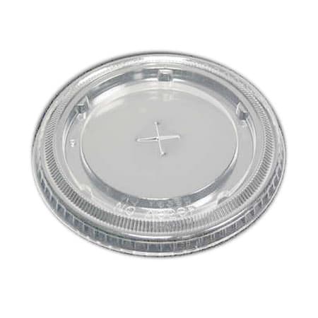 Bunzl Cincinnati 16-oz Cup Lid w/ Straw Slot for #597097 | Wasserstrom