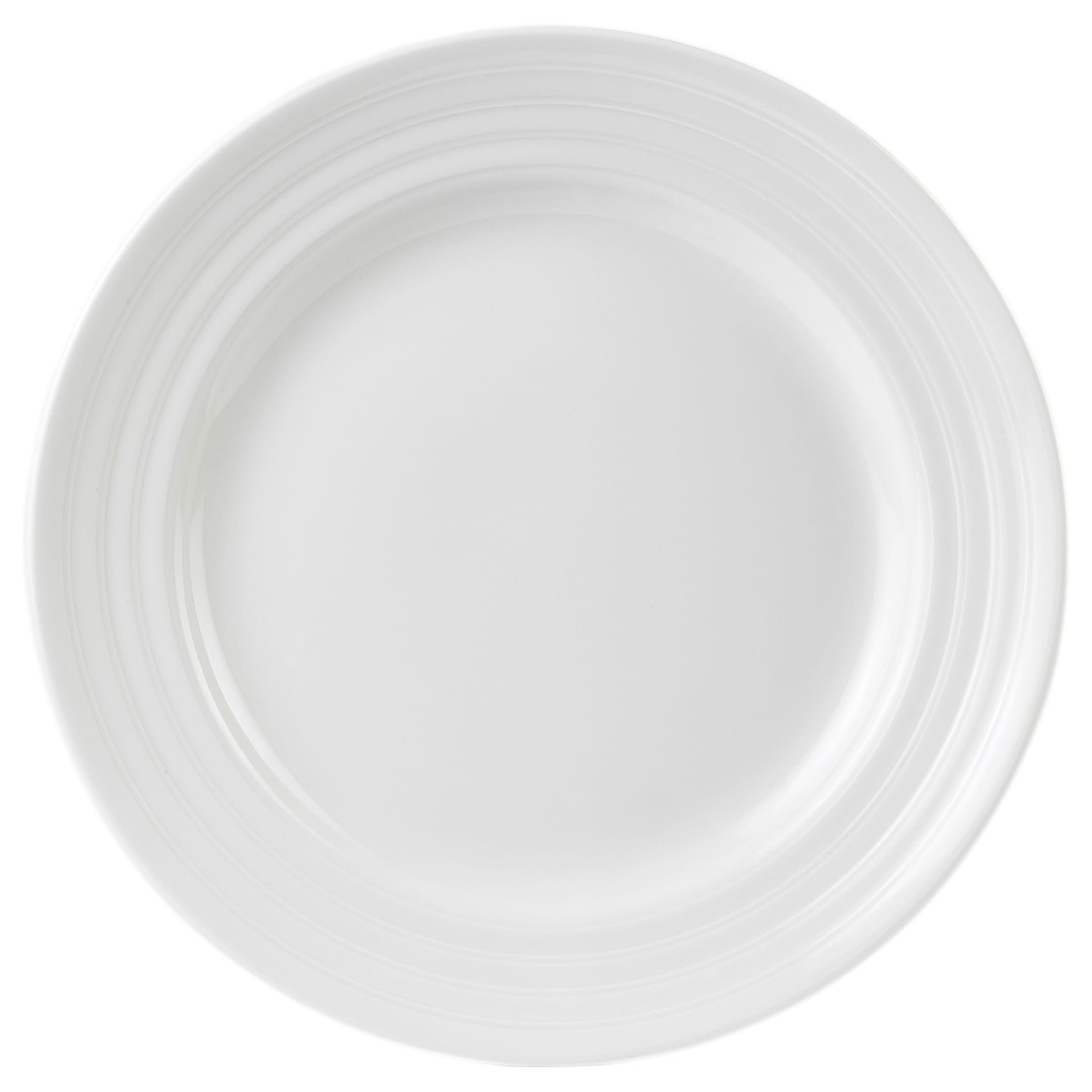 Steelite 11090746 Performance Arondo White 10" Plate - 24 / CS ...