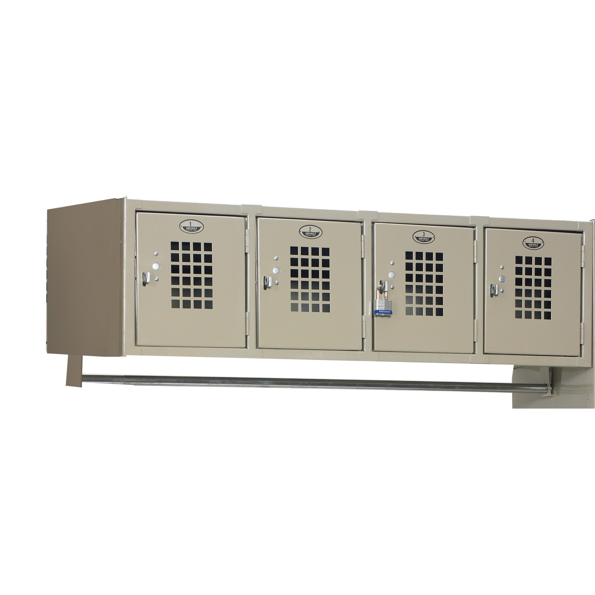 Win-Holt® WL-4 Single Column Locker with Four Lockers per Column ...