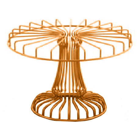 Dover European Metalwork D-05BBR 17" Bronze Cake Stand - 1 / CS ...