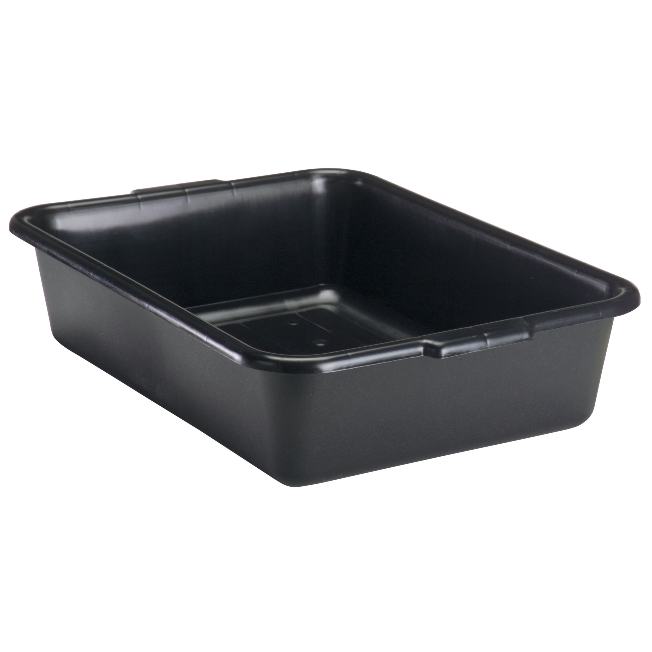 Traex® 1520B-06 Black Budget 15" x 20" x 5" Bus Box | Wasserstrom