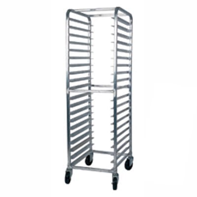 Win-Holt AL-1818B Full Height Open Sided Mobile Pan Rack for 18 Pans ...