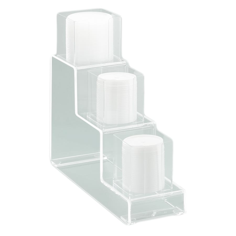 Cal-Mil® 684 Clear 3 Step Lid Organizer | Wasserstrom