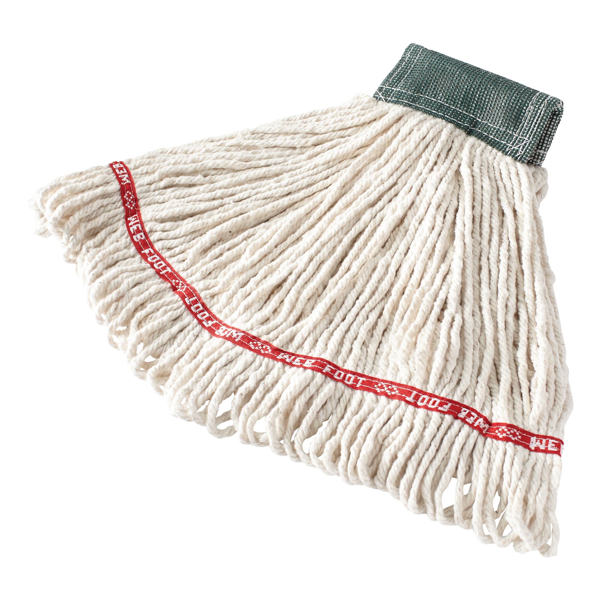 Rubbermaid® FGA15206WH00 White Antimicrobial Webfoot Mop - 6 / CS ...