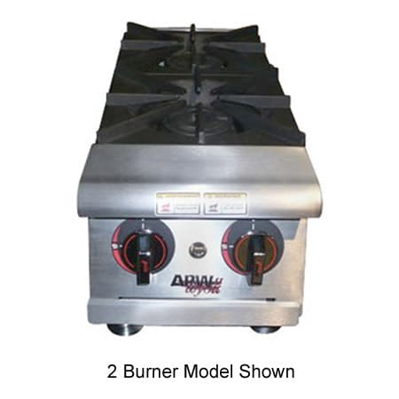 APW Wyott HHP-848 48" Cookline Gas (8) 30000 BTU Burner Hot Plate ...