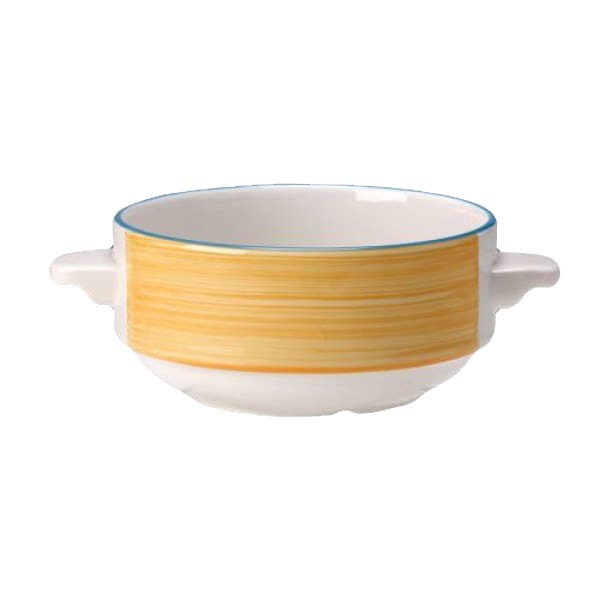 Steelite 15300115 Performance Rio Yellow 10 Oz Soup Cup - 36 / CS ...
