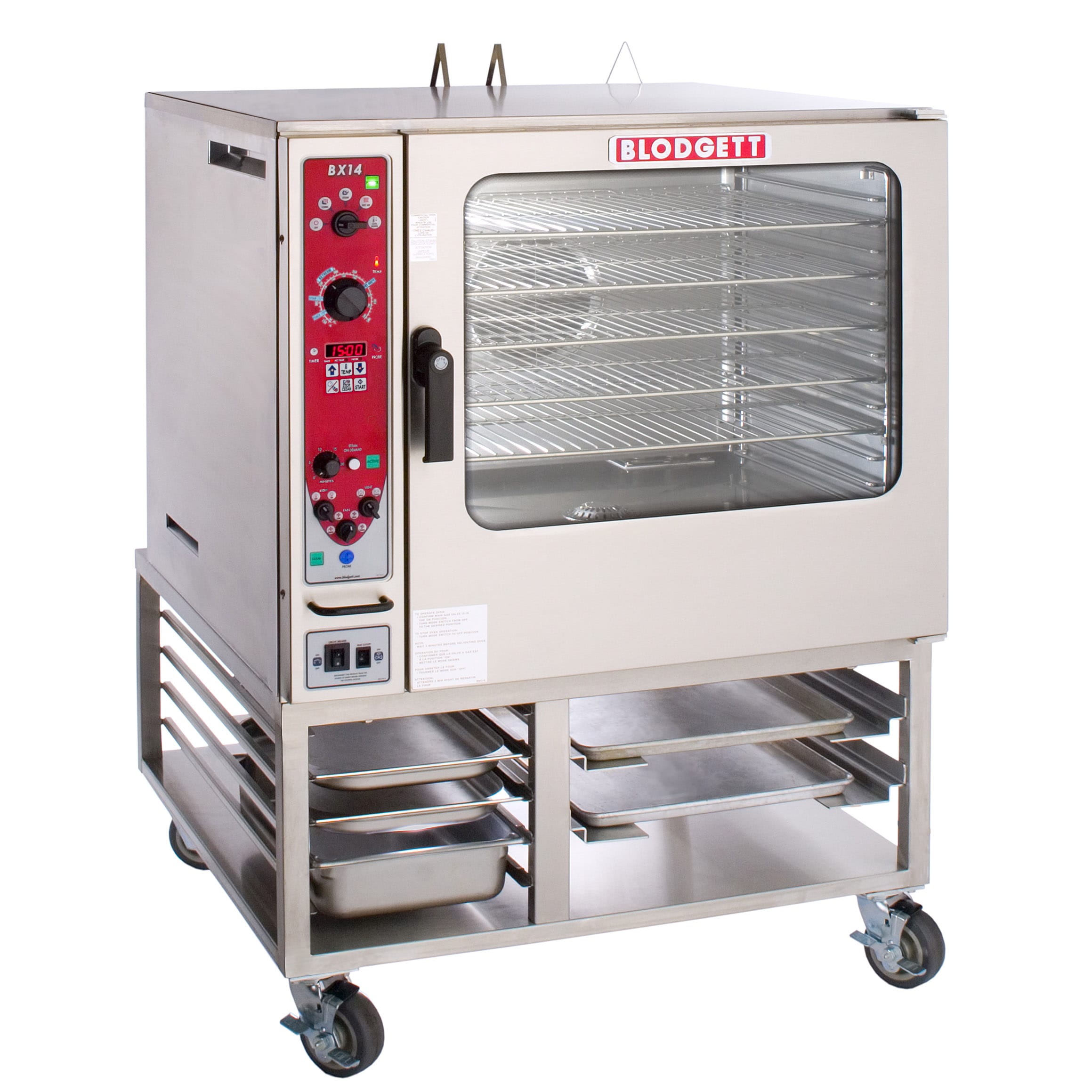Blodgett BX-14G SINGLE Gas Counter/Stand Combi Boilerless Oven Steamer ...