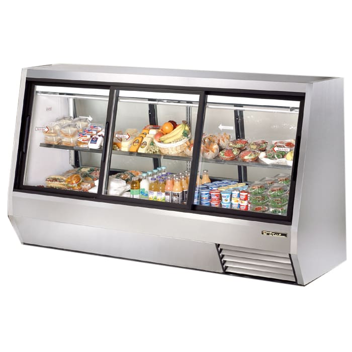 True® TDBD-96-6 46 Cu Ft Deli Case With 2-Front and 2-Rear Doors ...