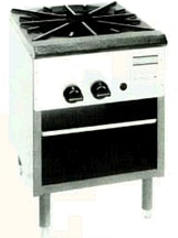 Natural Gas Stock Pot Range, 100,000 BTU | Wasserstrom