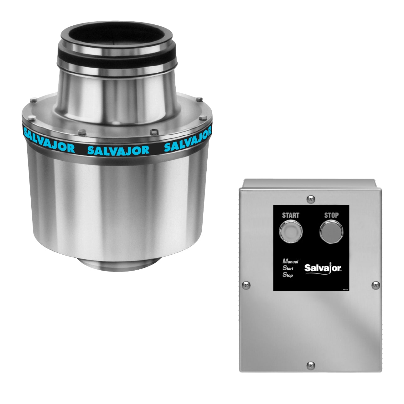 Salvajor 150-SA-6-MSS 1.5-HP Disposer with Sink Assembly / MSS Control ...