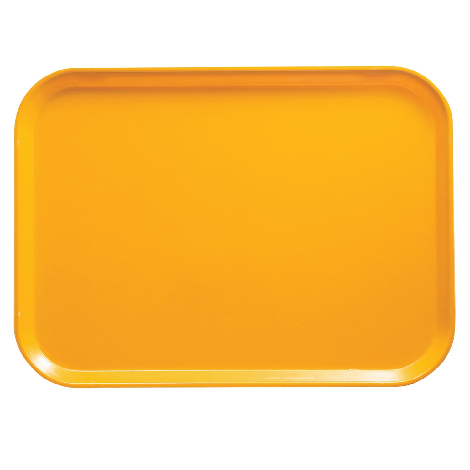Cambro 1418504 Camtrays Mustard 14" x 18" Tray - 12 / CS | Wasserstrom