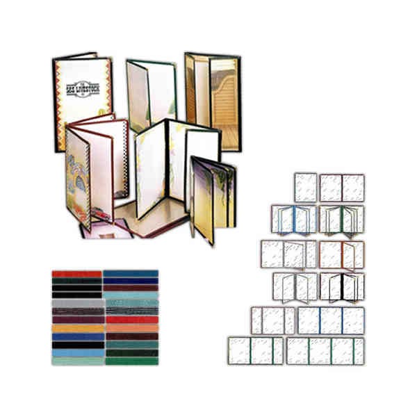 Menu Solutions SE300G Single Panel Menu Cover with Black Lizard Border ...