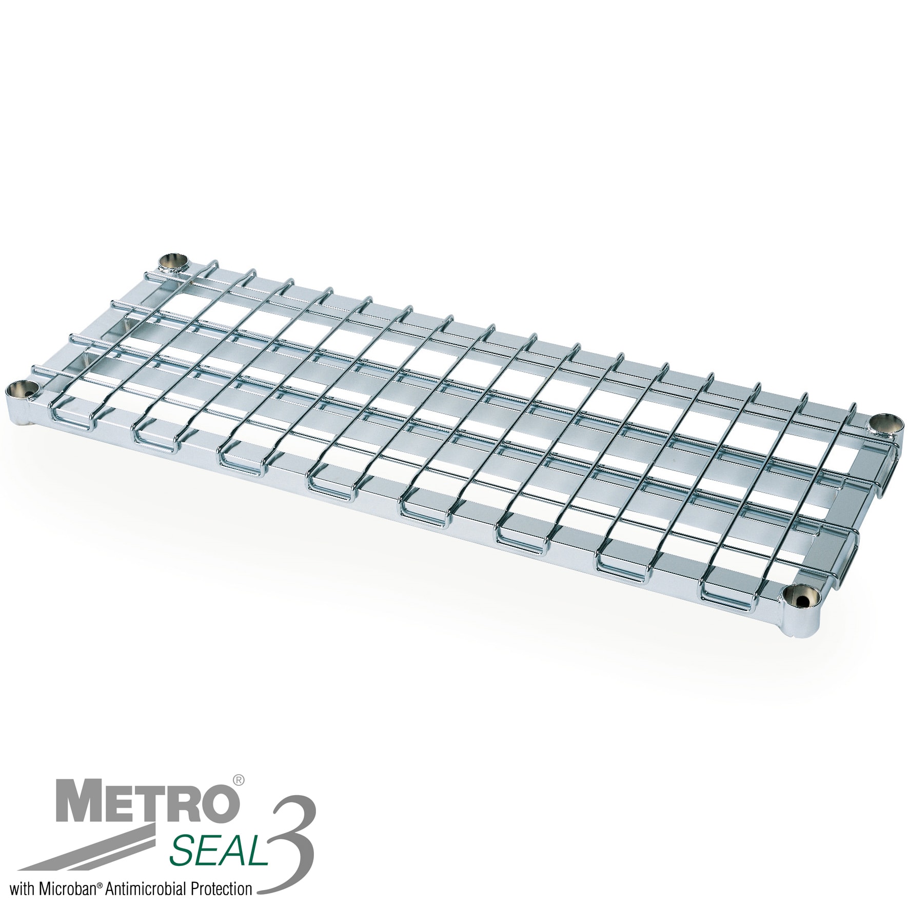 Metro® 18 x 48" HD Super™ Dunnage Shelf w/ Microban | Wasserstrom