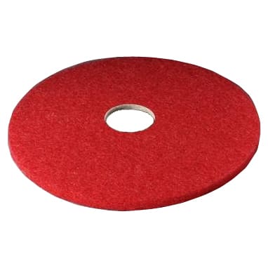 3M™ 8387 Red 12" Floor Buffer Pads - 5 / CS | Wasserstrom