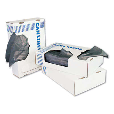 Boardwalk® Low-Density Industrial Strength Gray Can Liners | Wasserstrom