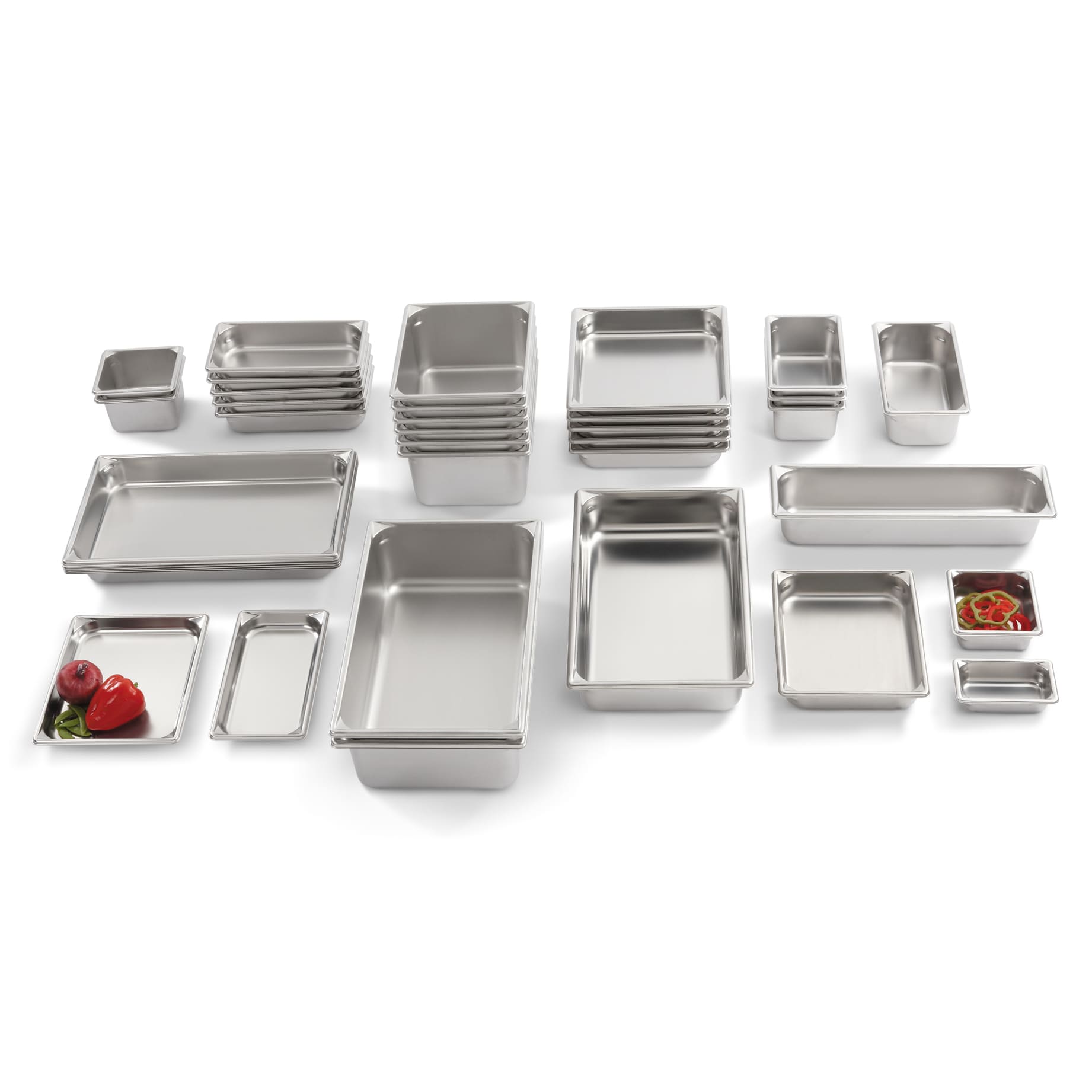 Vollrath 30642 Super Pan V Sixth Size 4 in Deep Steam Table Pans for ...