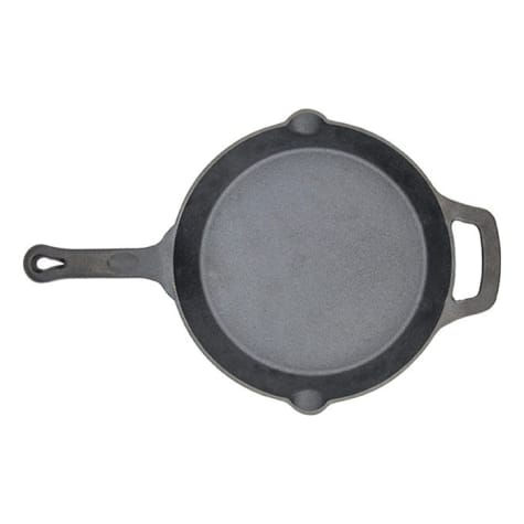 Winco CAST-8 Enameled 8" Cast Iron Skillet | Wasserstrom