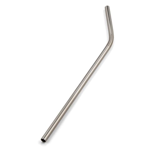American Metalcraft STWS8 S/S Bended 8" Straw - 12 / PK | Wasserstrom